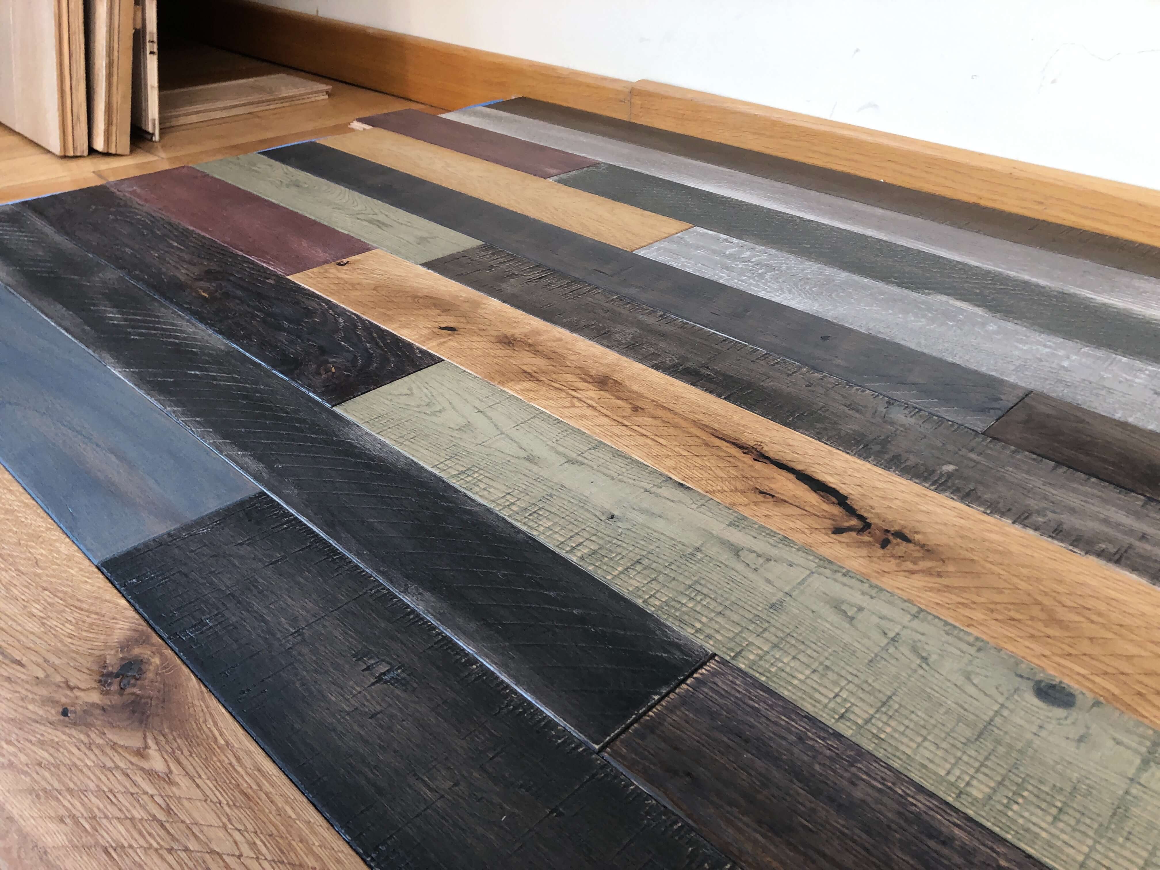 Parquet Chêne Massif Multicolore | Parquet Design Patchwork