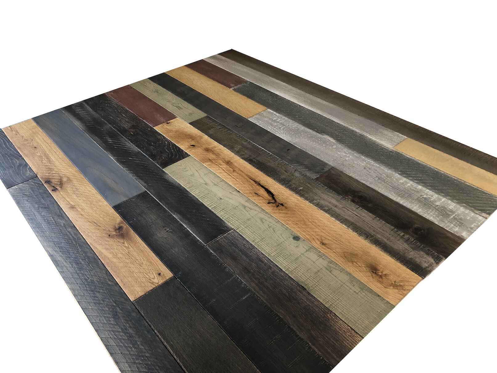 Parquet Chêne Massif Multicolore | Parquet Design Patchwork